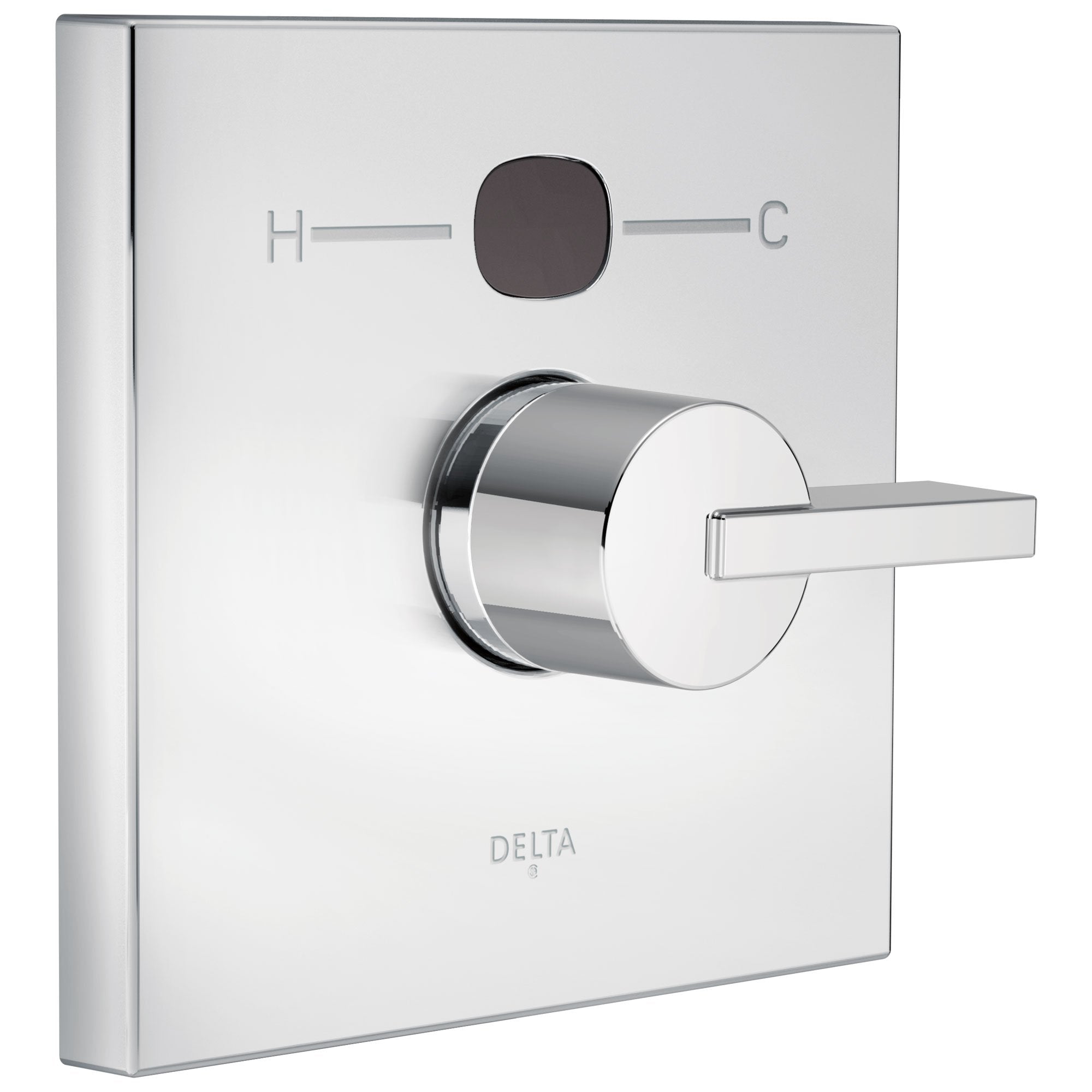 Delta Chrome Finish Vero Collection Angular Modern 14 Series Digital D ...