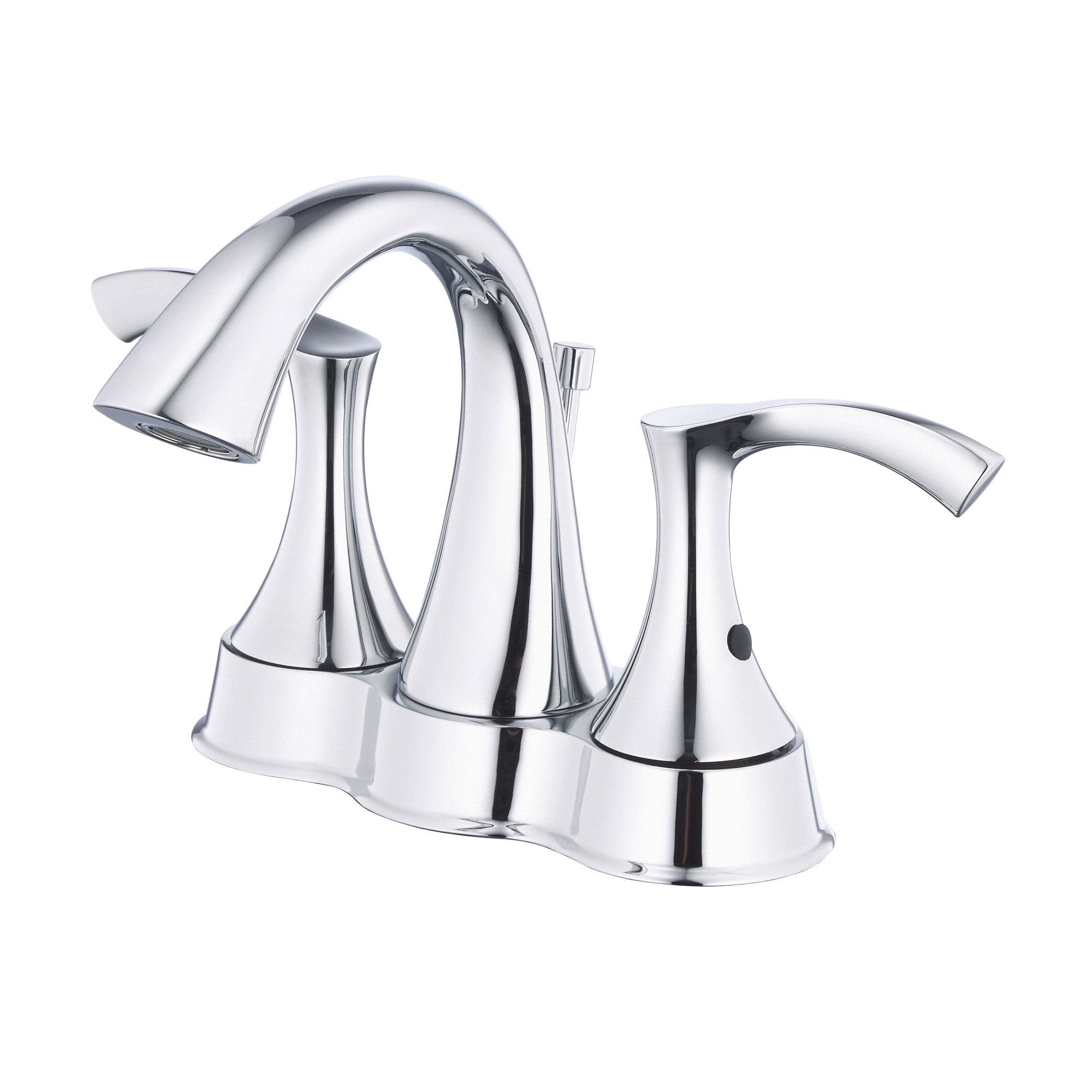 Danze Antioch Chrome 2 Handle 4" Centerset Bathroom Sink Faucet w/ Pop ...