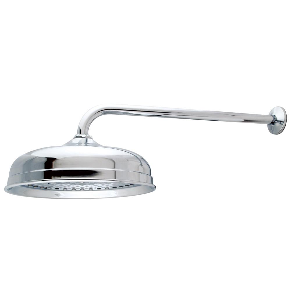 Bathroom fixtures Chrome Shower Heads Large 10" Rain drop Shower Head ...