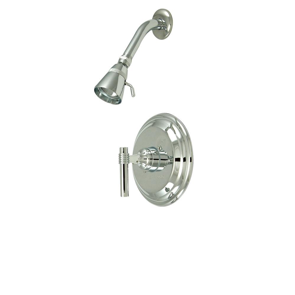 Kingston Brass Chrome Single Handle Shower Only Faucet KB2631MLSO ...