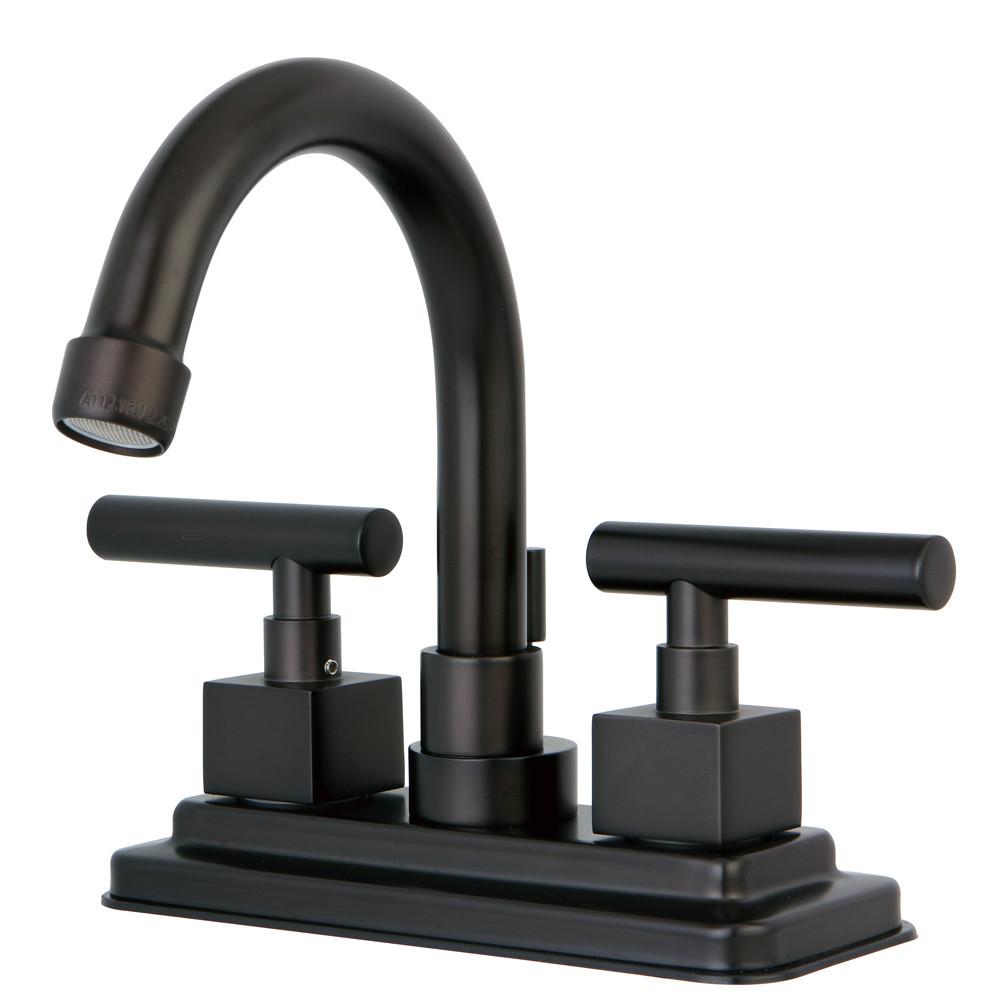 Claremont Oil Rubbed Bronze 2 hdl Centerset Bathroom Faucet w/Pop-up K ...