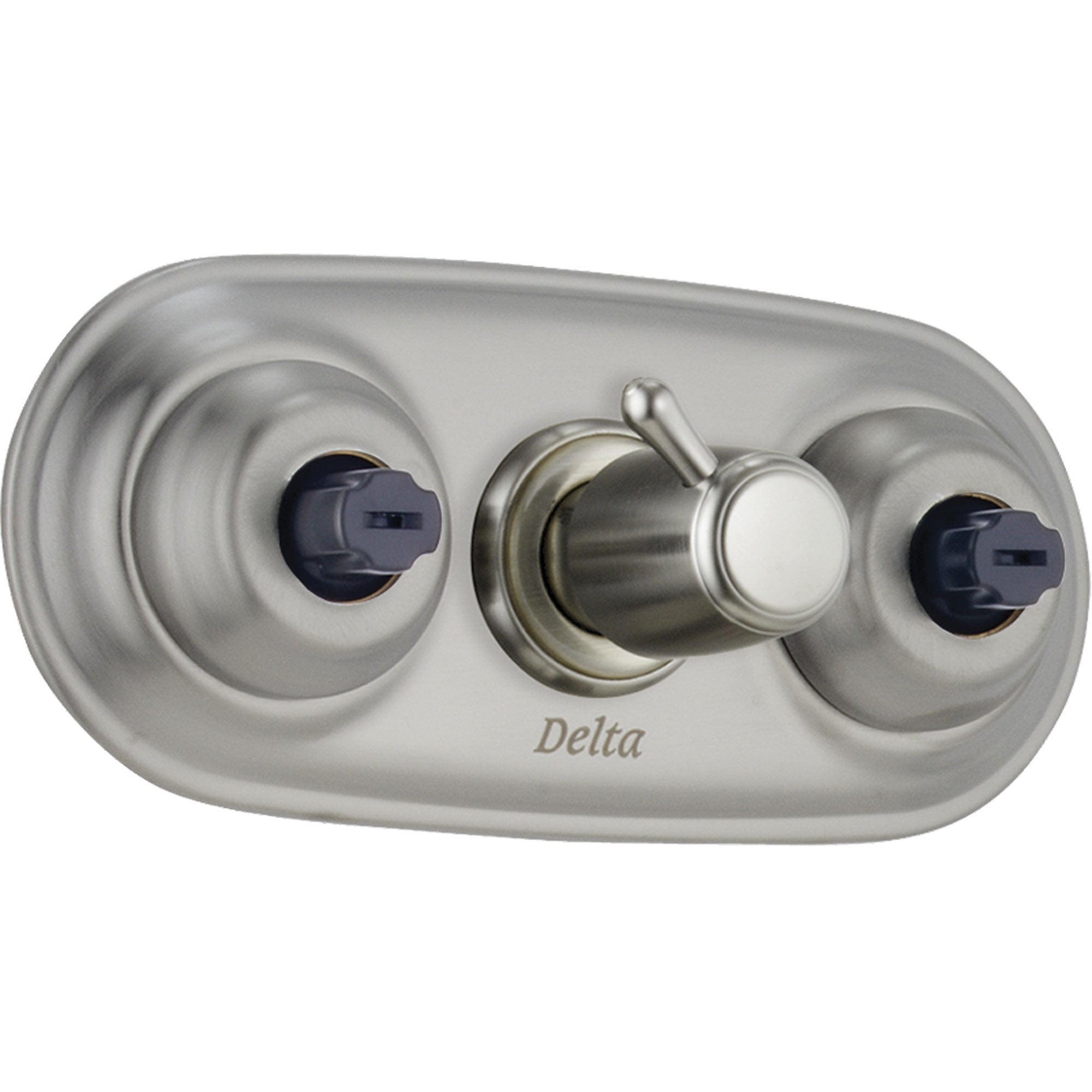 Delta XO Stainless Steel Shower Diverter with Body Sprays, Includes Va ...